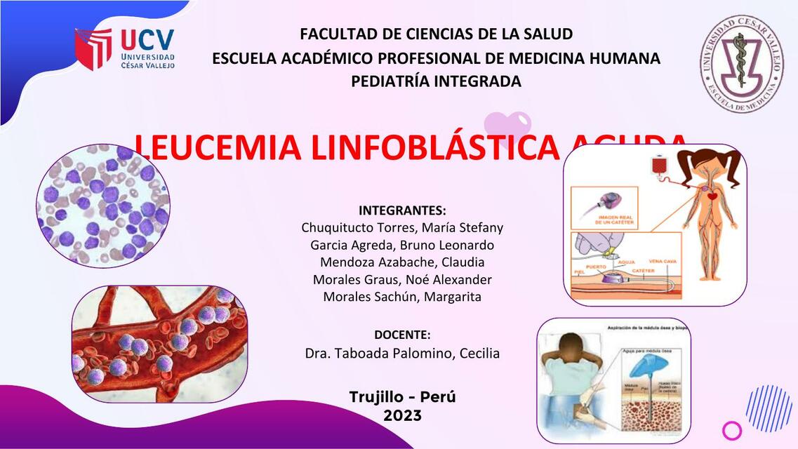 Leucemia linfoblástica aguda | Maria Stefany Chuquitucto Torres | uDocz