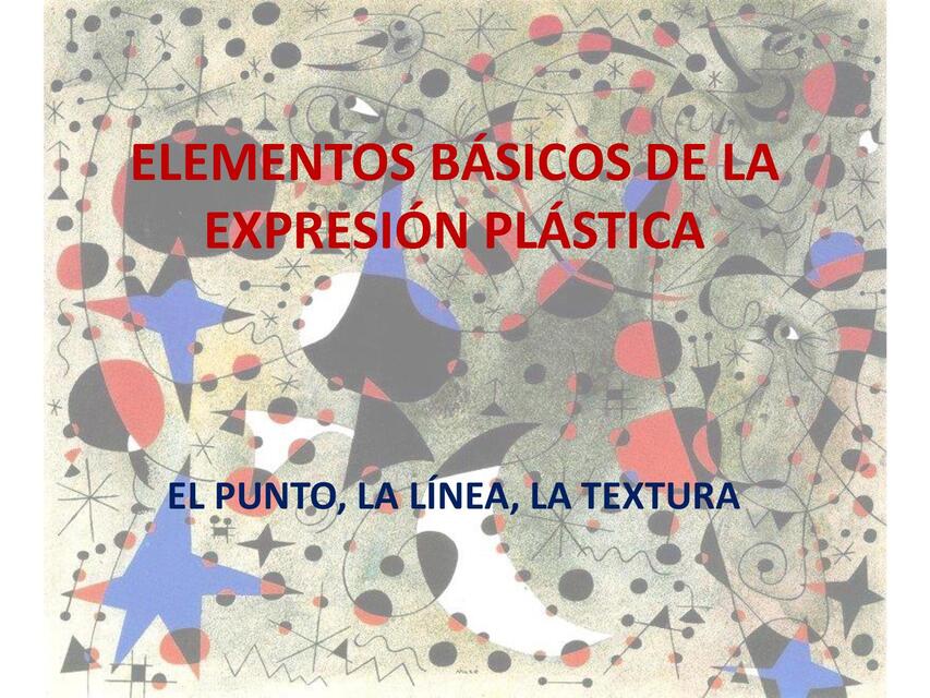 Elementos básicos de la expresión plástica | Nancy Stefany Zapata ...