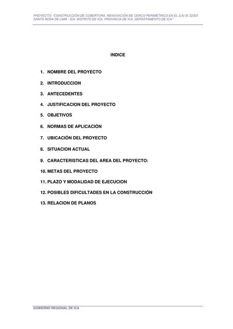 Memoria descriptiva | Henry Quispe | uDocz