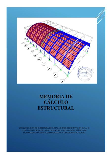 Memoria de Cálculo Estructural | ernesto r aparco huaman | uDocz