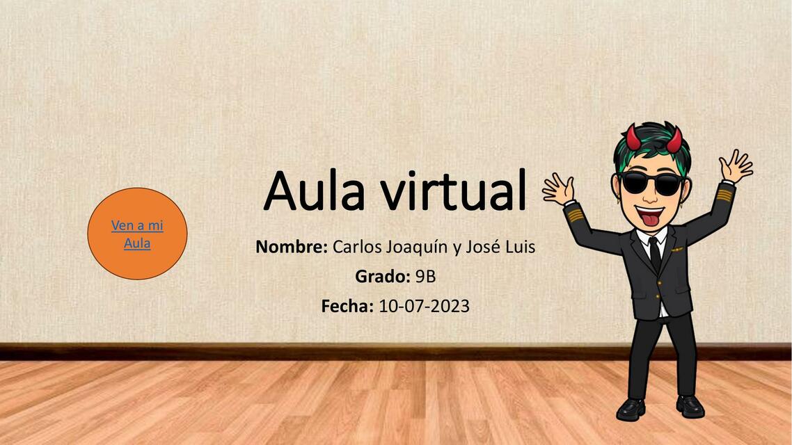 Aula Virtual Carlos Joaquín y Jose Luispdf | ROY HERRERA | uDocz