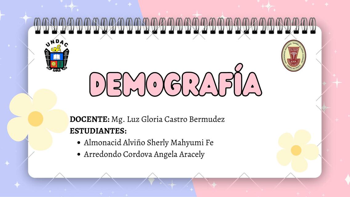 Demografía | Angela_Arredondo@Obstetricia | uDocz