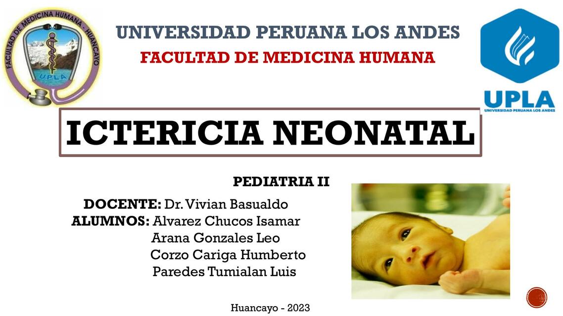 Ictericia neonatal | Mishelle Chavez | uDocz