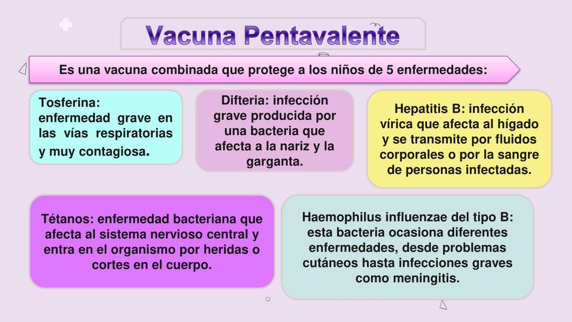 Vacuna Pentavalente | Medicina Óptima | uDocz