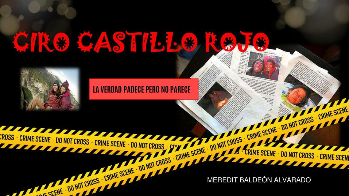 Ciro castillo rojo | Meredit Baldeon | uDocz