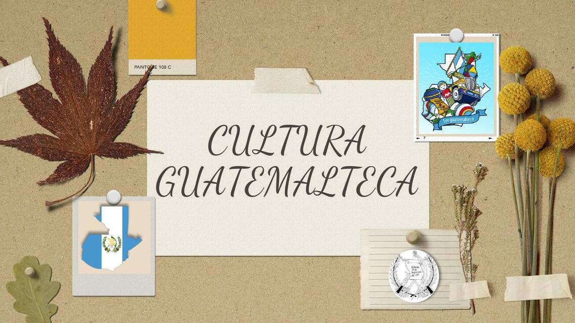 Cultura Guatemalteca | Fernando Josué David Ical Caal | uDocz