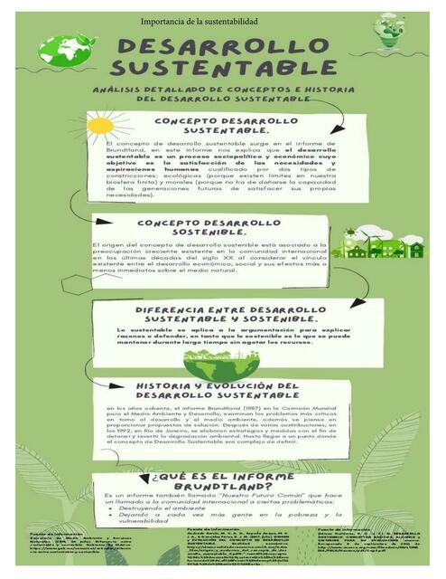 Importancia de la sustentabilidad | uDocz