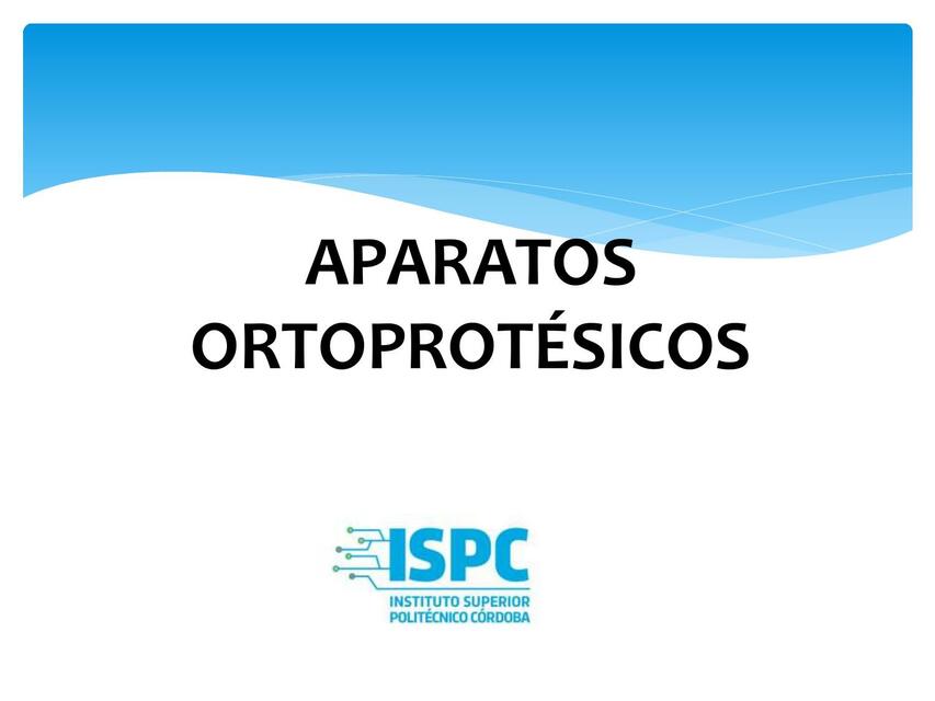 Aparatos Ortoprotésicos | Carolina | uDocz