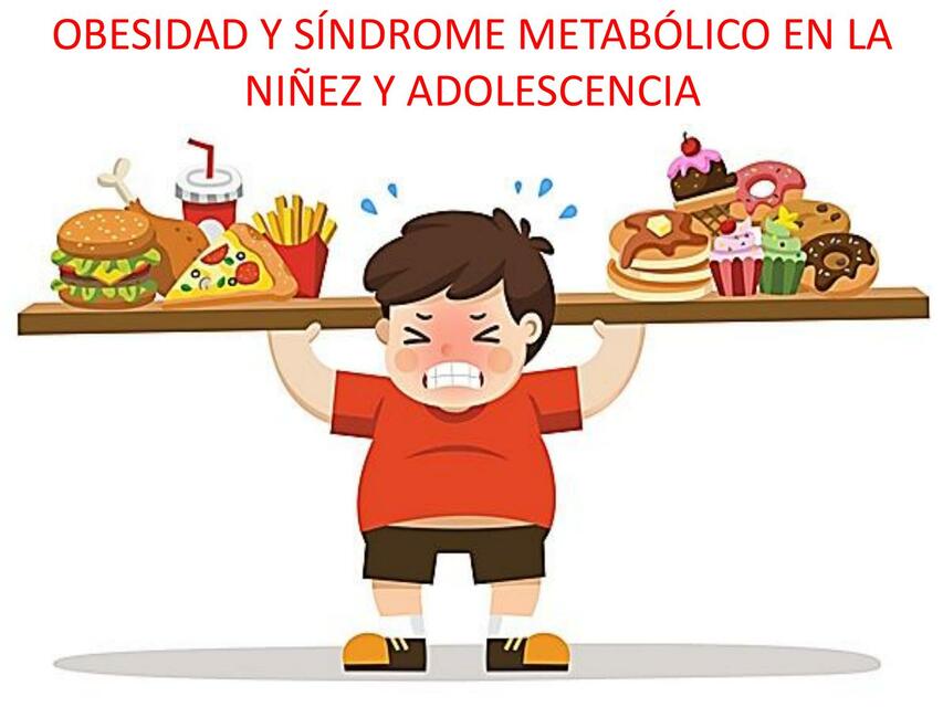 Obesidad y Síndrome Metabólico en la Niñez y Adolescencia | Mishelle ...