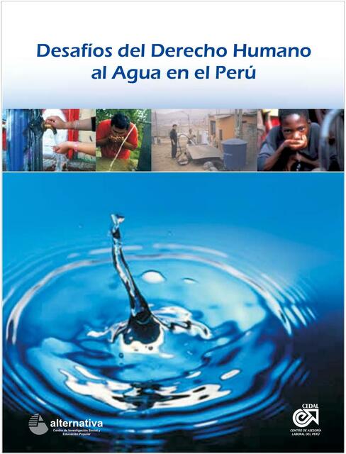 Desafíos del Derecho Humano al Agua en el Perú | daniel lopez | uDocz
