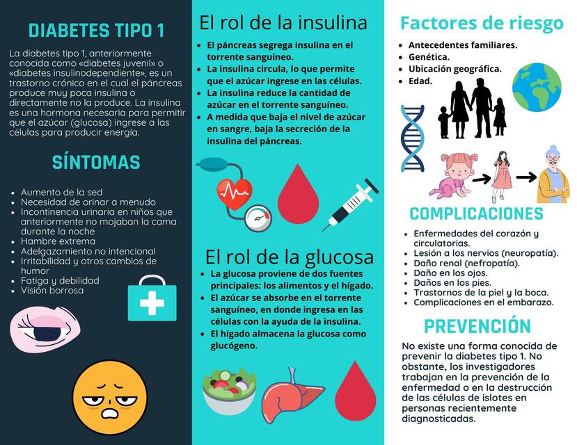 Diabetes tipo 1 | Medeles Ayón Etduar michel | uDocz