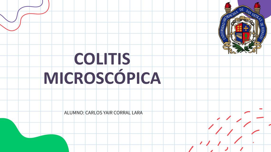 Colitis Microscópica | Carlos Yair | uDocz