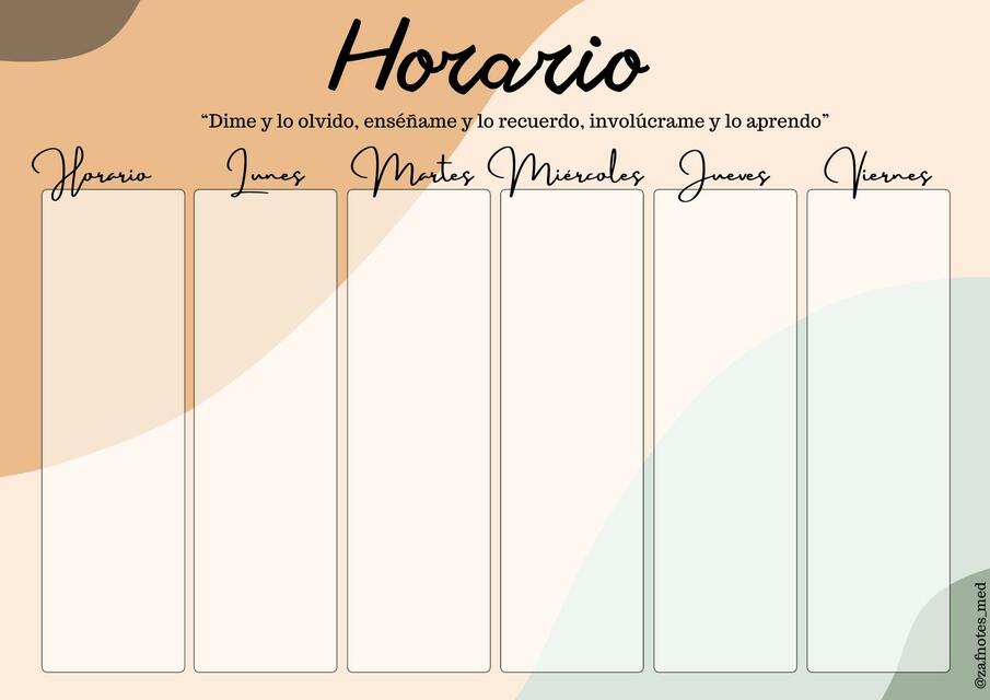 Horario marrón claro | Yuleisy Roque Garcia | uDocz