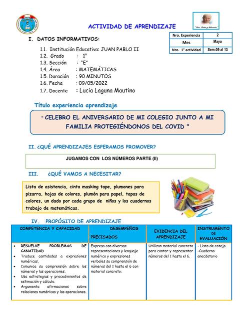 Actividad de aprendizaje | Joseth Diaz Mas | uDocz
