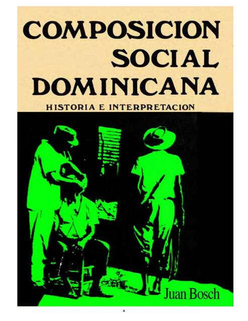 Flashcards de Composicion social dominicana | Por simon | uDocz