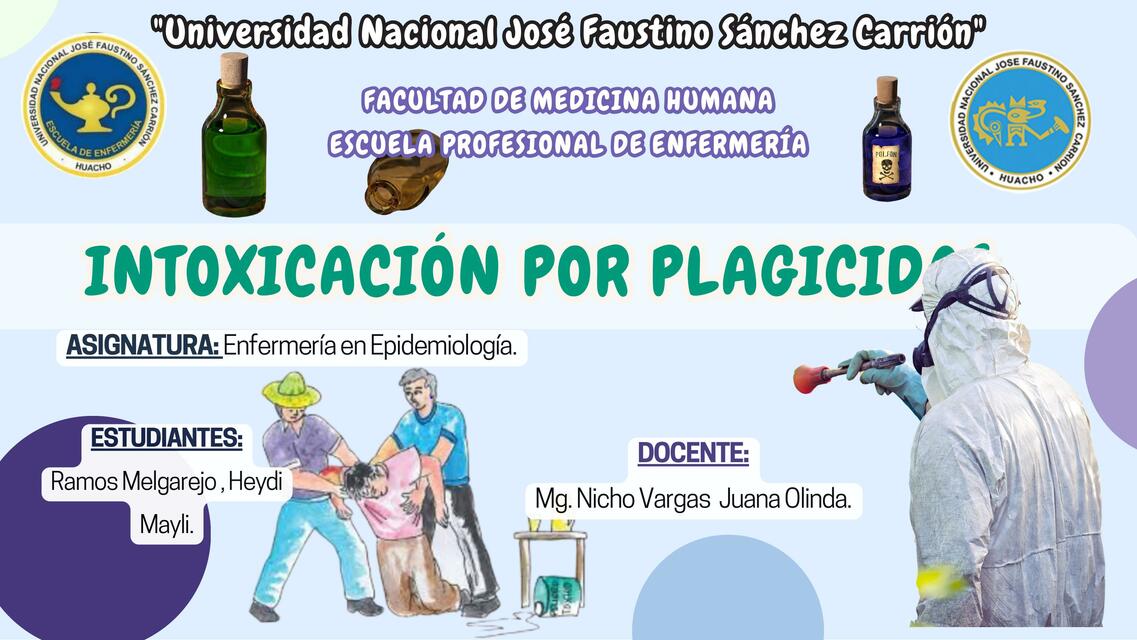 Intoxicación por Plaguicidas | ENFERMERIA- ALTO EN SALUD: HMRM. | uDocz