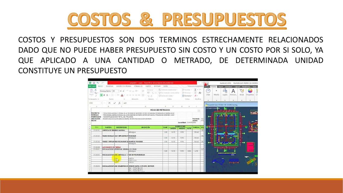 COSTOS Y PRESUPUESTOS EN CAPECO | Jeyson Barrueto | uDocz