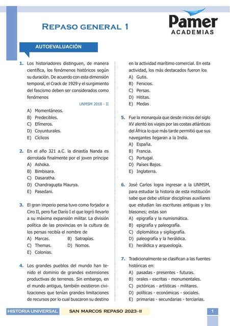 Repaso general | Alisson Gálvez Arévalo | uDocz