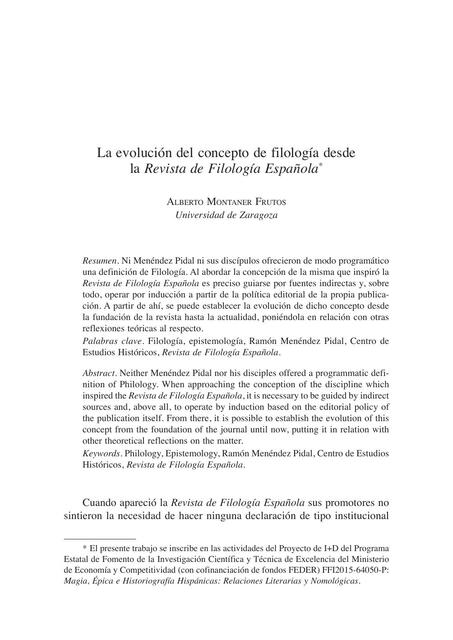 Flashcards de La Evolución del Concepto de Filología desde la Revista ...