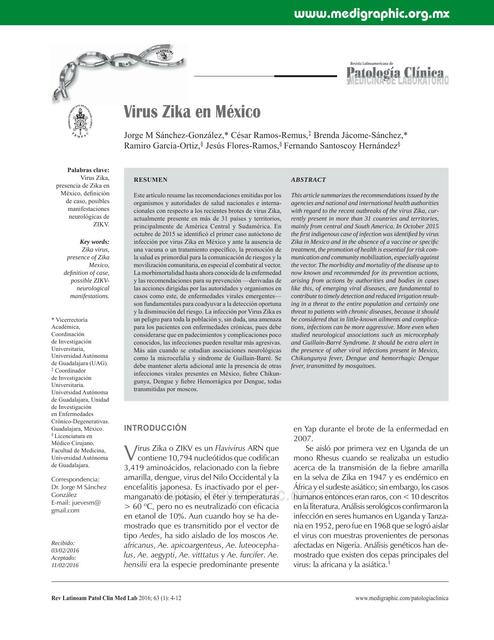 Virus Zika en México | YEYO | uDocz