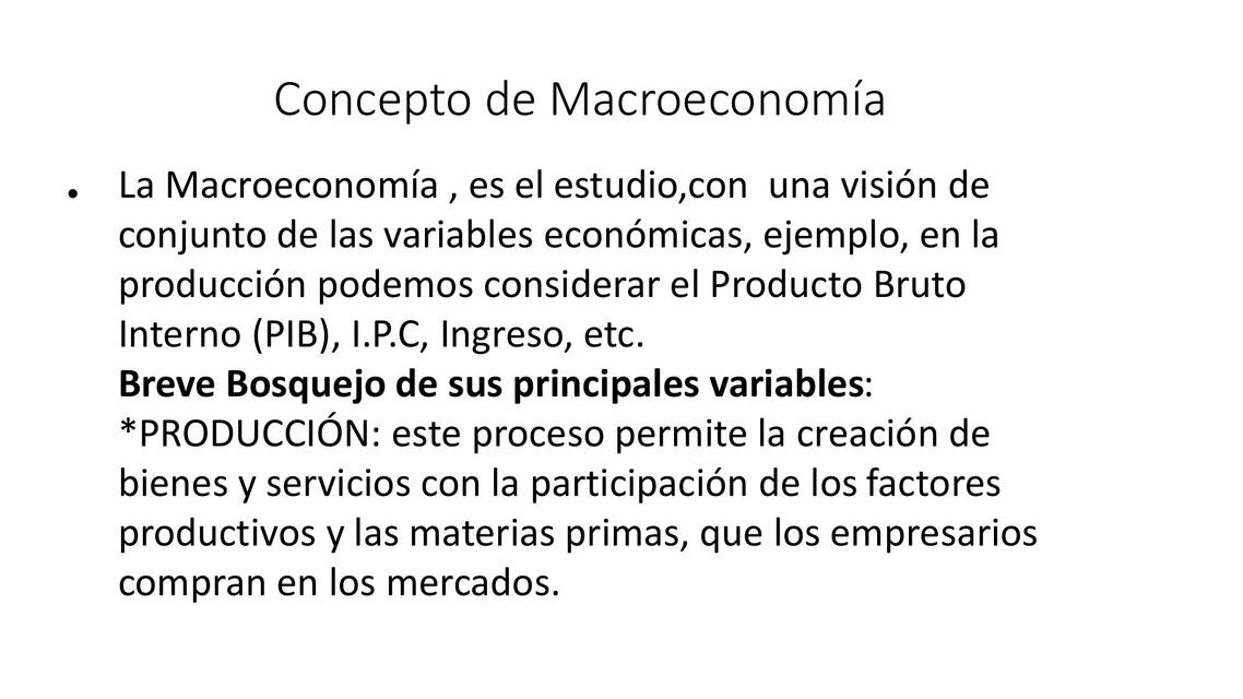 Concepto de Macroeconomía | Yanela Daniela Urbina Ecos | uDocz