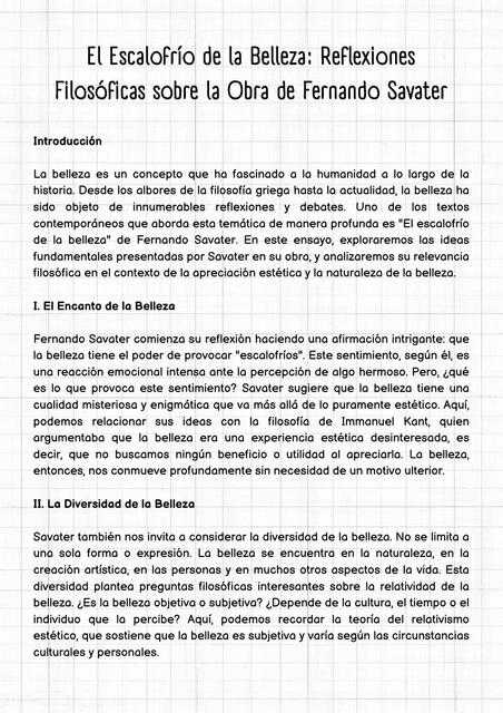 El Escalofrío de la Belleza: Reflexiones Filosóficas sobre la Obra de F ...