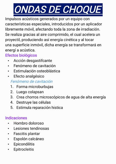 Ondas de choque | Fer M | uDocz