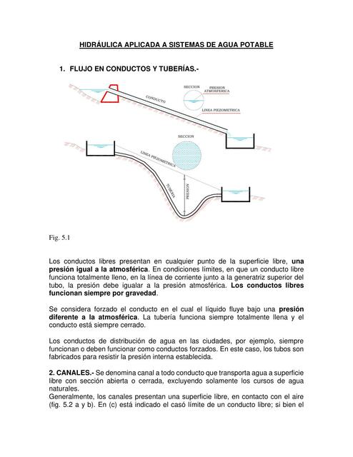 Hidráulica Aplicada a Sistemas de Agua Potable | Analisis Estructural | uDocz