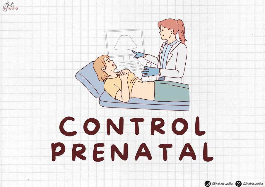 Control prenatal | Kat Estudia! | uDocz