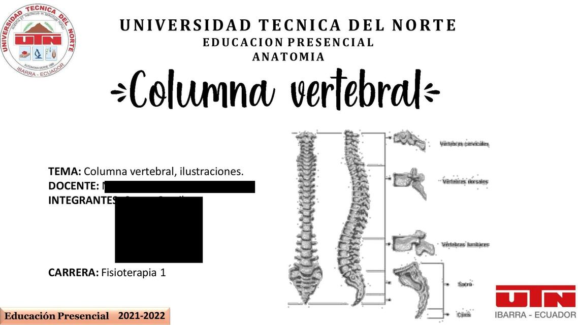 Columna Vertebral | Estefania Castro | uDocz