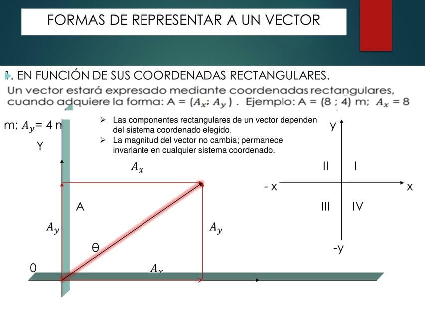 Formas de Representar a un Vector | Erik Segarra | uDocz