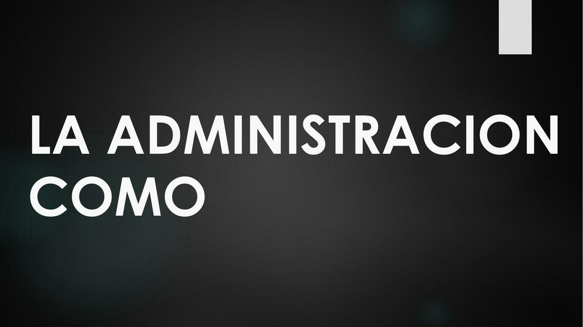 La Administración Como Nursing Apuntes Udocz