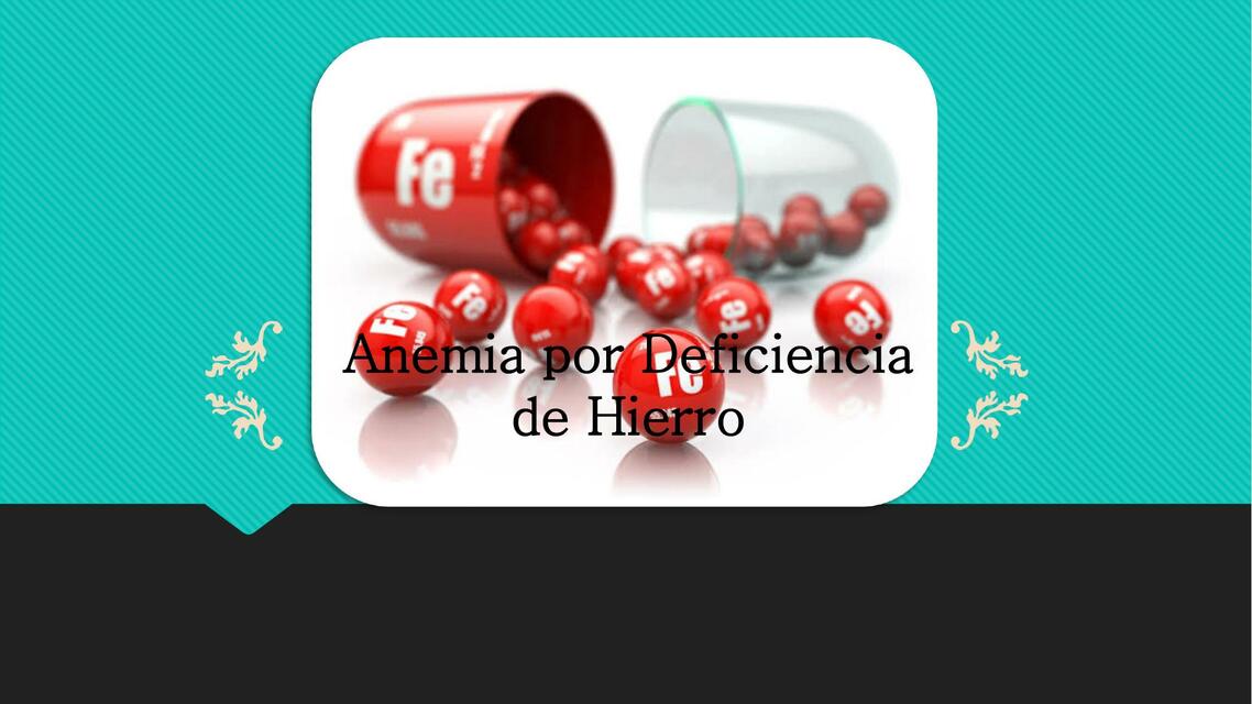 Anemia por Deficiencia de Hierro | uDocz