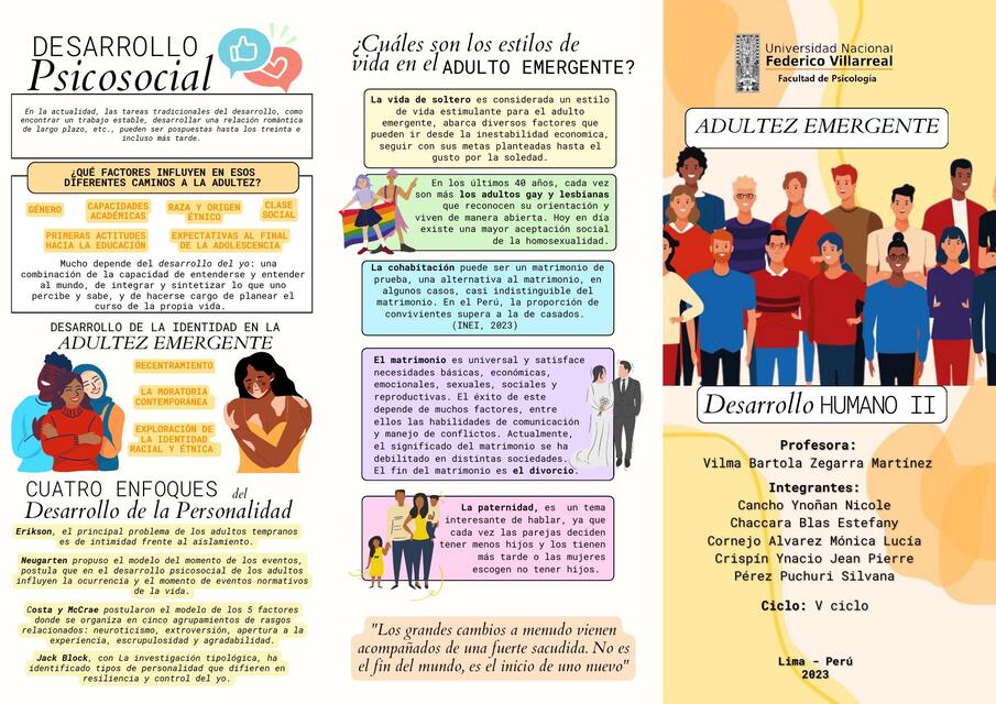 Adultez Emergente - Desarrollo Humano | Psico Jean Crispin | uDocz