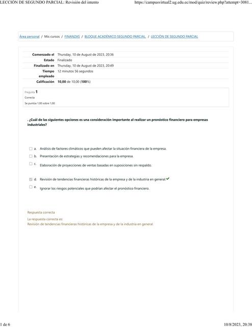 Segundo Parcial de Finanzas | Narcisa Carrillo Sanchez | uDocz Segundo Parcial de Finanzas | Narcisa Carrillo Sanchez | uDocz