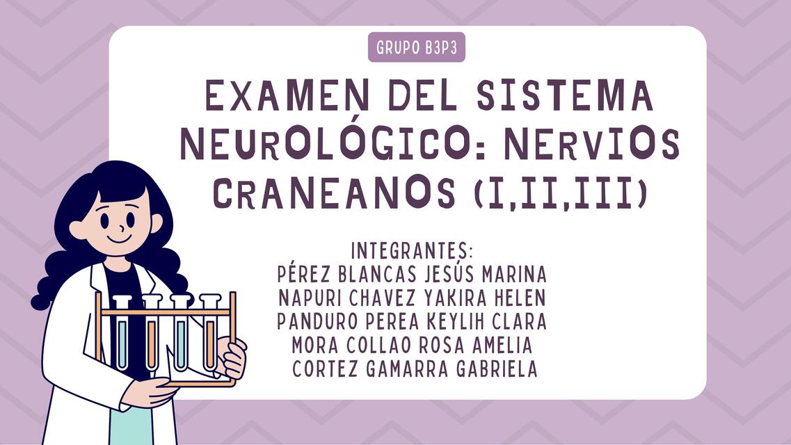 Nervios Craneanos | GABRIELA NICOLE CORTEZ GAMARRA | uDocz