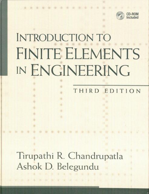 Introduction To Finite Elements in Engineering | Jean Laiza | uDocz