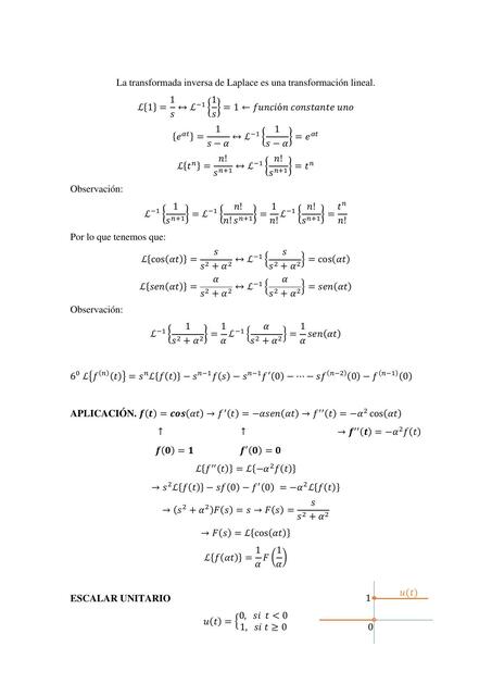 Inversa de la Transformad de Laplace, Convoluciones de Funciones y EDOs a Trozos | Jordan Daniel ...