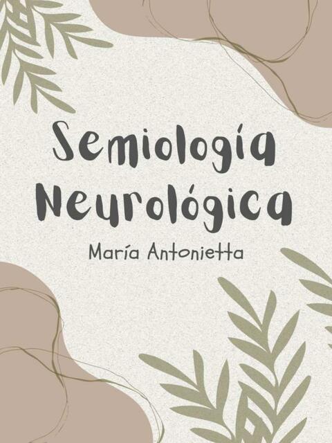 Semiología Neurológica | Medaesthetic | uDocz