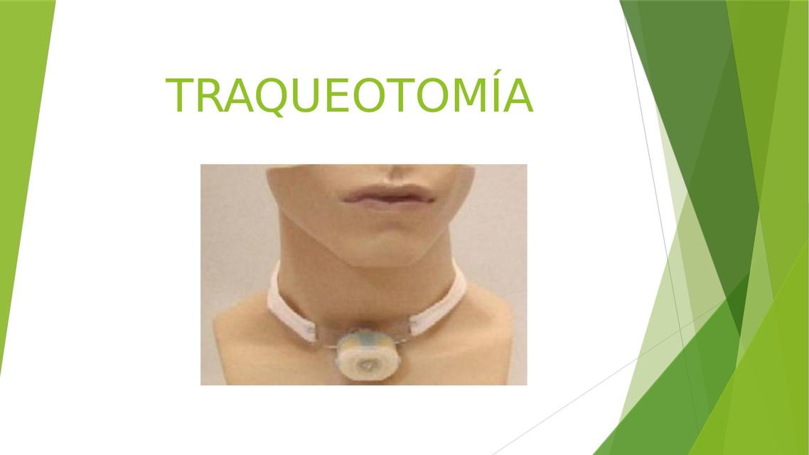 TRAQUEOTOMÍA E INTUBACIÓN ENDOTRAQUEAL | Enfermedades | Salud | uDocz