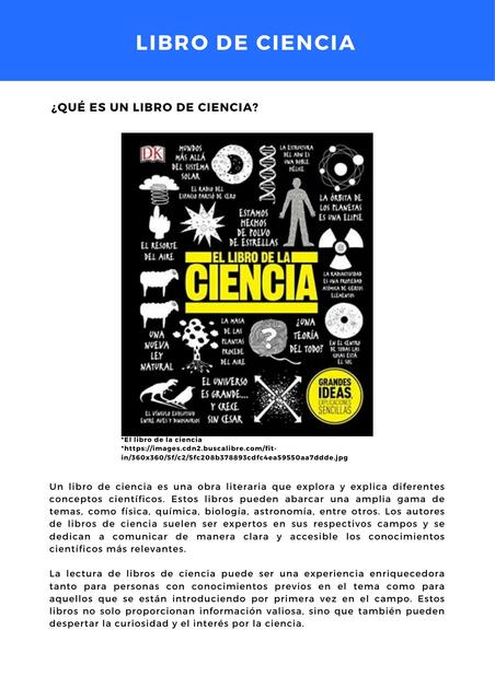 Libro de ciencia | Facilitando tu estudio | uDocz