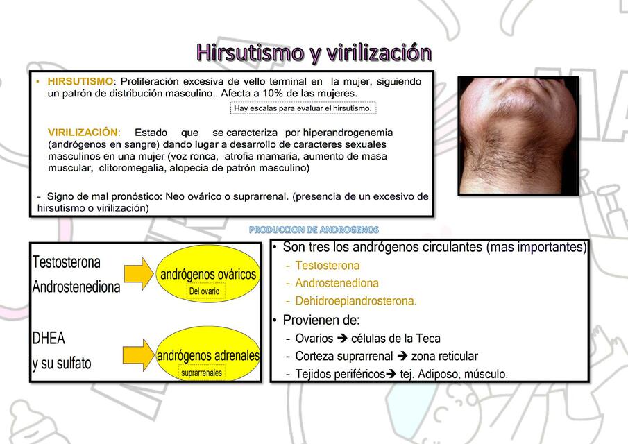 Hirsutismo y virilización | Mishelle Chavez | uDocz