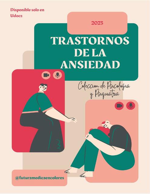 Cap07 Trastornos de ansiedad y otros trastornos | futuramedica encolores | uDocz