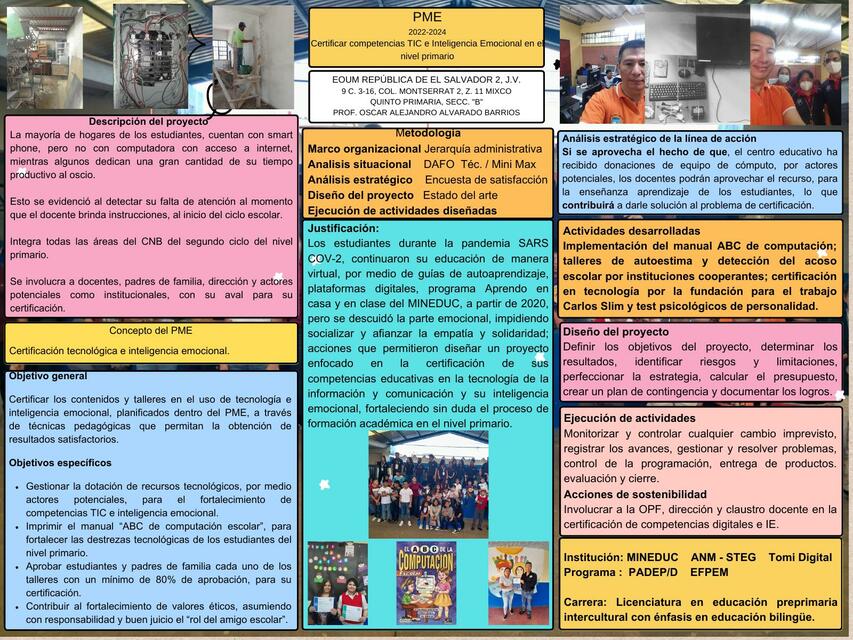 Poster Académico PME | Oscar Alvarado Alvarado | uDocz