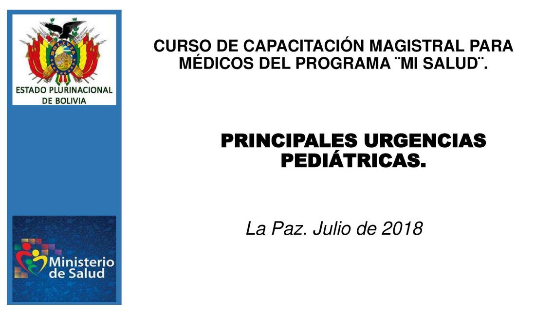 Urgencias pediatricas | teresa | uDocz