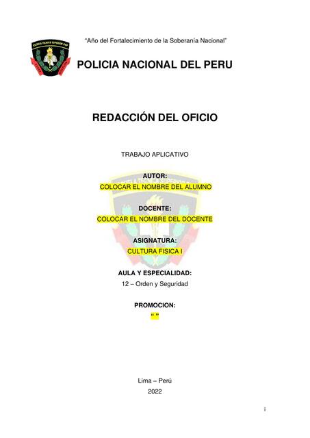 Modelo trabajo aplicativo | Jeancarlo M. | uDocz