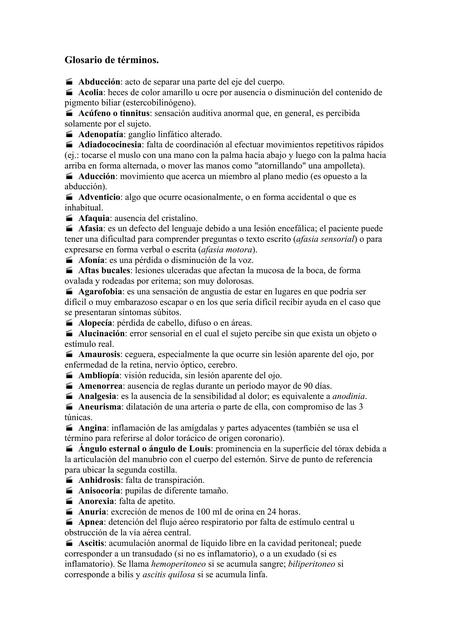 Glosario de términos | Beatriz Álvarez muñoz | uDocz