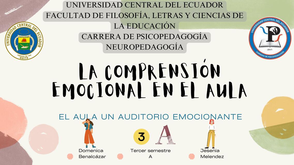 La comprensión emocional en el aula | dome andrade | uDocz