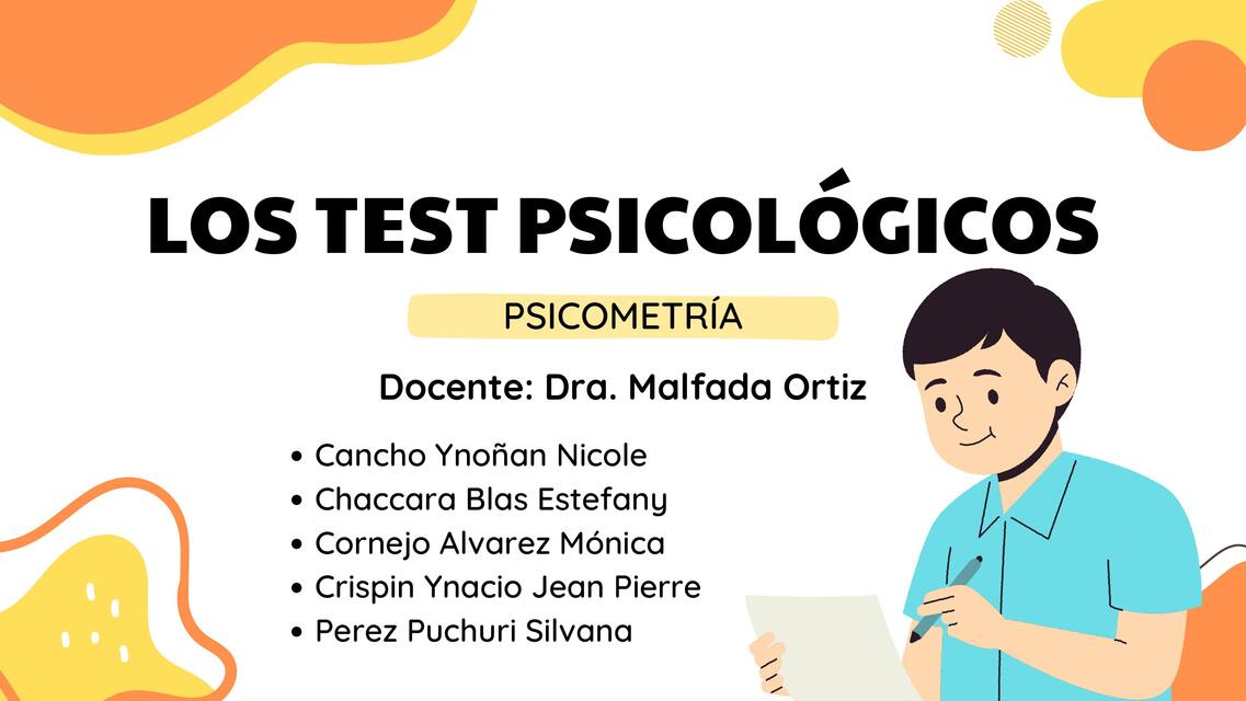 Test Psicológicos | Psico Jean Crispin | uDocz