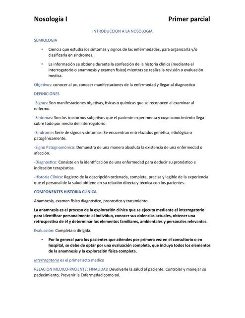 TEMARIO NOSOLOGIA | osiel carrasco | uDocz